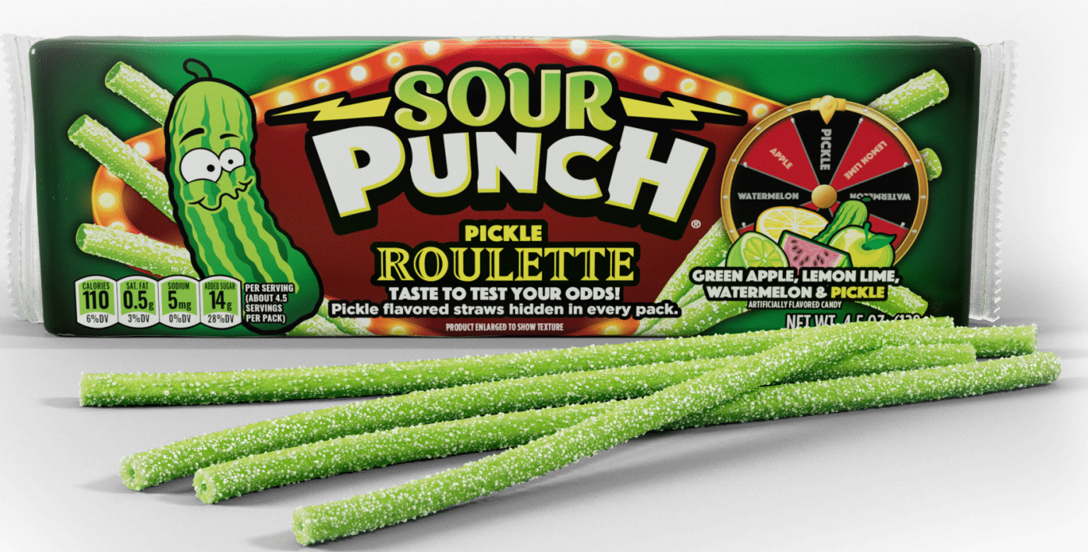 Sour Punch Launches Pickle Roulette Pack - NCA